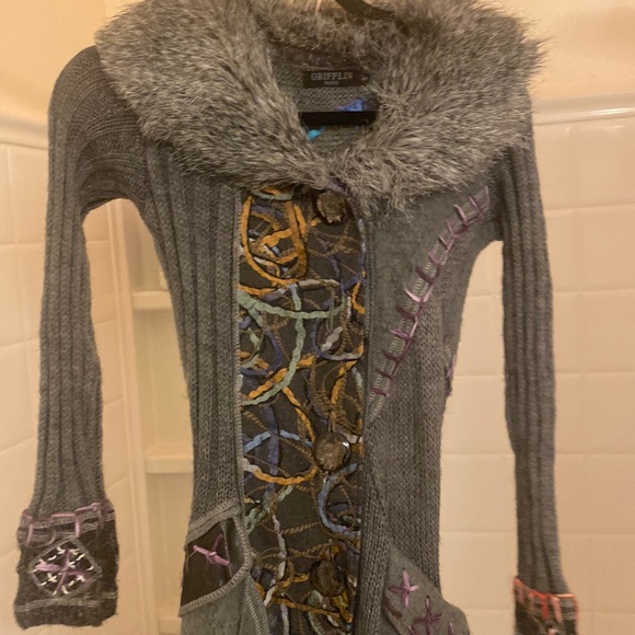 Grifflin Paris | Sweaters | Long Sweater By Grifflin Paris Rare | Poshmark